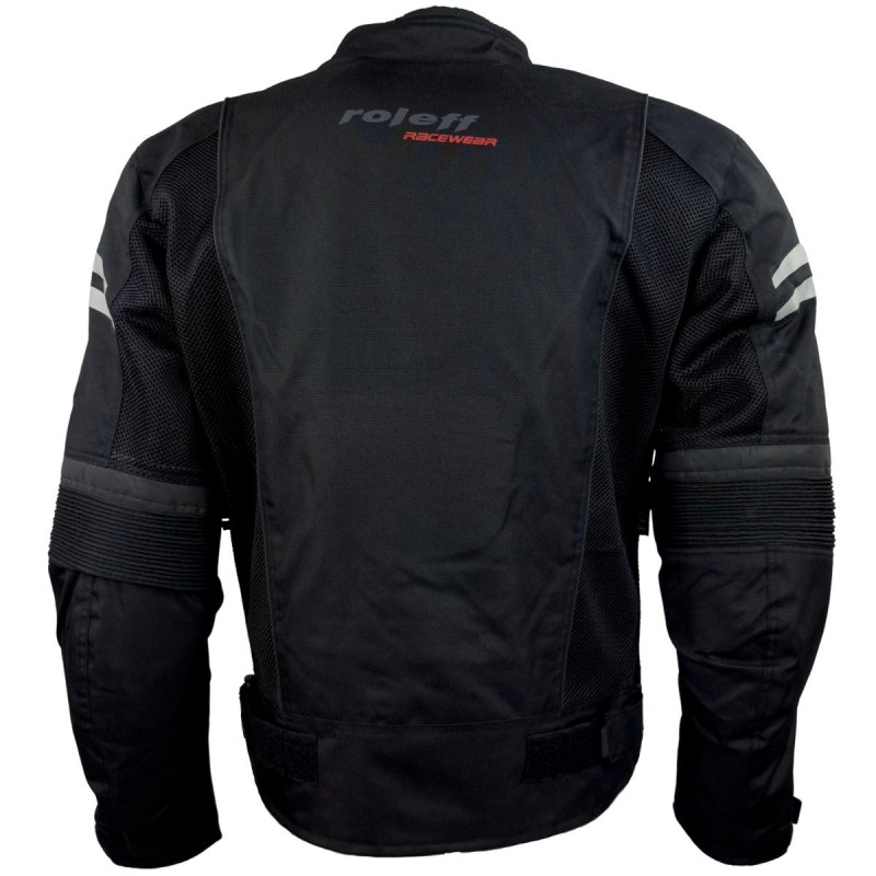 Roleff RO613 Mesh Motorradjacke – Leicht, Luftig & Wasserdicht Größe S